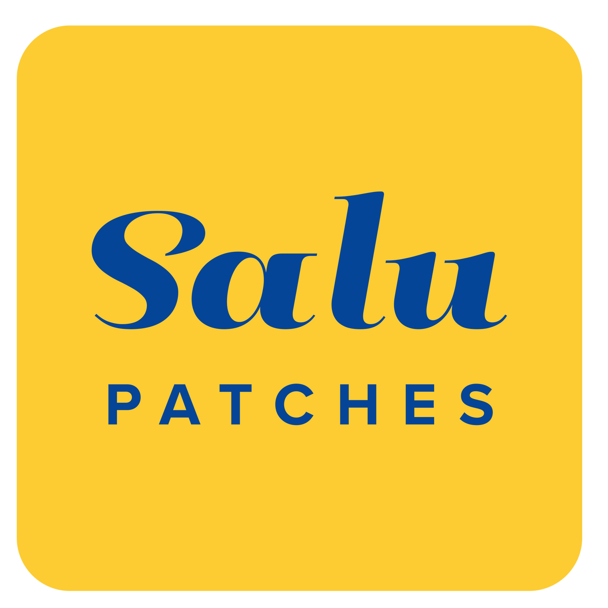 SALU Patch Shop – SALU Patches | Sallaberger GmbH